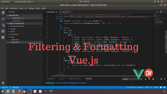 Filtering And Formatting Vuejs Daeng Web 1021